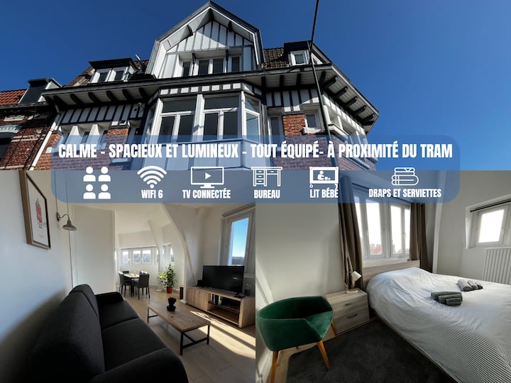 Cocon Mouvaux - Confort & Sérénité – Proche Tram - Roncq