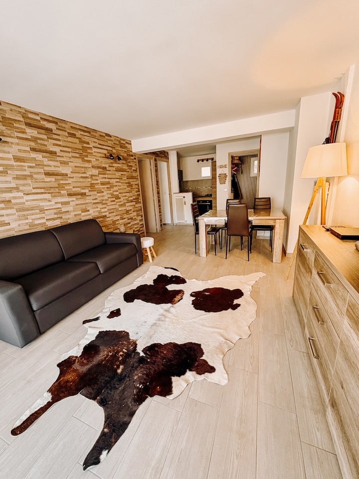 Appartement Cosy Face Aux Pistes Valberg - Valberg