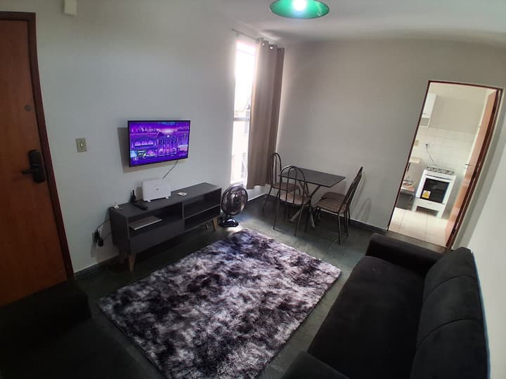 Apartamento Mobiliado Com Port 24 Horas - Belo Horizonte