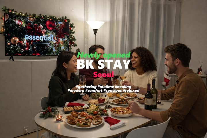 장박할인 공항버스직행 서울 지하철역5분 1층단독 2룸 3침대 6인용 고척 홍대 광화문 근처 - Seoul