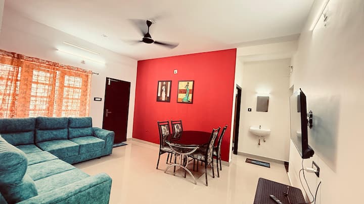 Cliff Niyara :Deluxe: 5 Min Drive To Beach & Cliff - Varkala