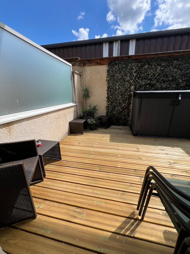 Charmant Duplex Urbain Entre Cure Gare Lac à Aix - Le Bourget-du-Lac
