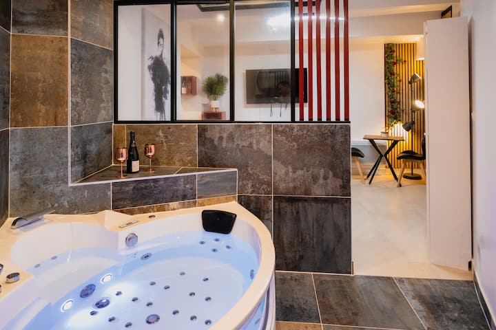 Studio Cosy Avec Jacuzzi Privé - Béziers