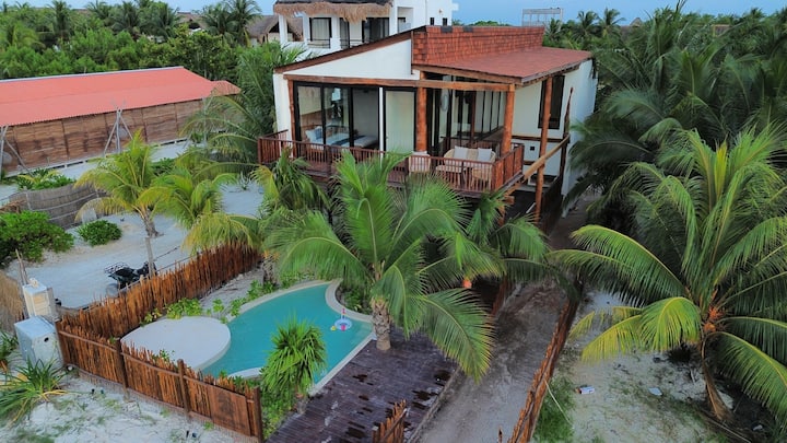 Tu Refugio De Lujo Frente Al Mar - Isla Holbox