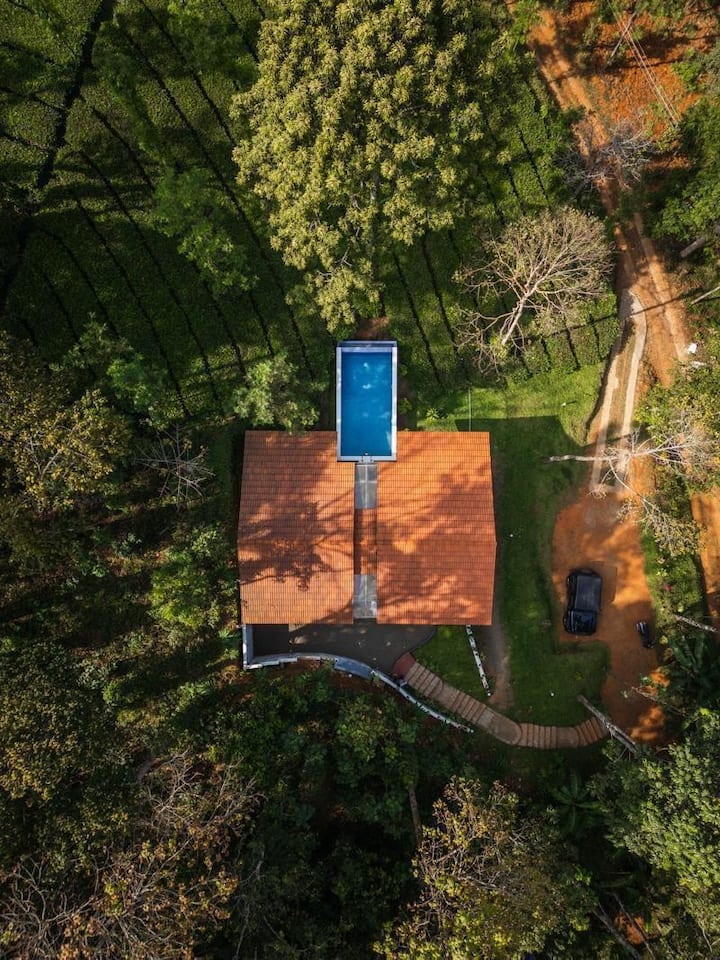 Munnar Hidden Gem 2 Br Private Pool In Tea Garden - Munnar