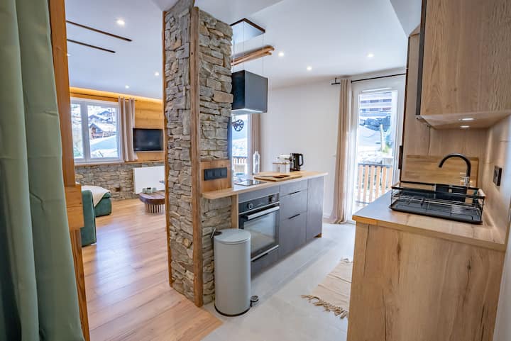 "Alpina Tetras" Appart 40 M² - Vue Montagne - Châtel