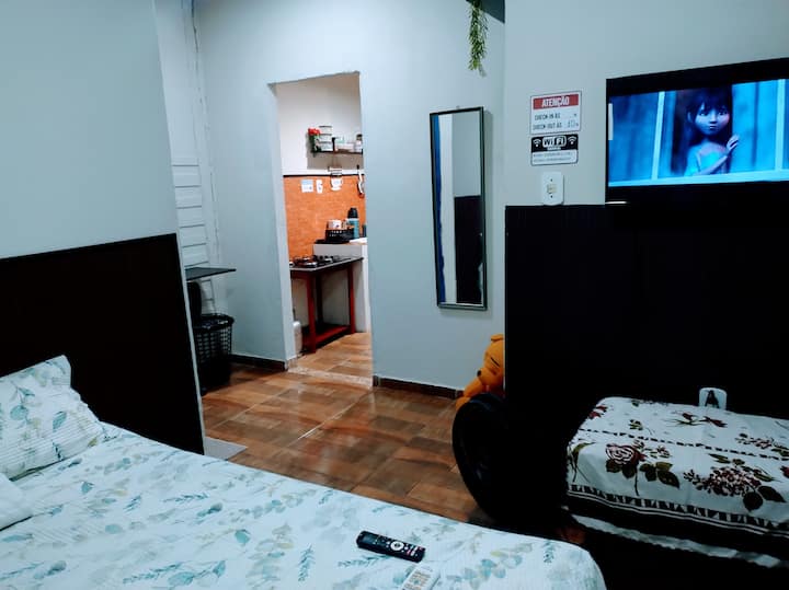 Casa Meio Do Mundo: Com Ar Condi, Wi-fi Garagem.04 - Santana, Brazil