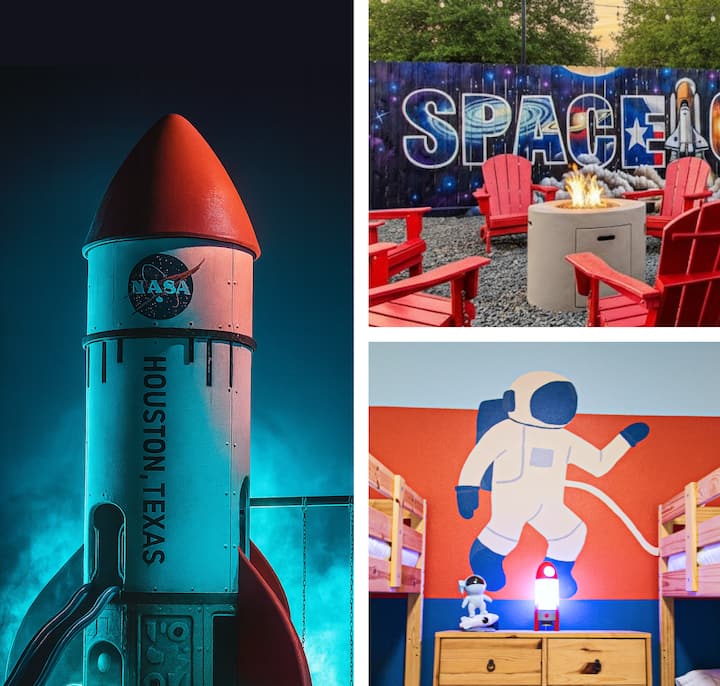 Space Rocket: Hot Tub + Playground + Games & More! - Houston, TX