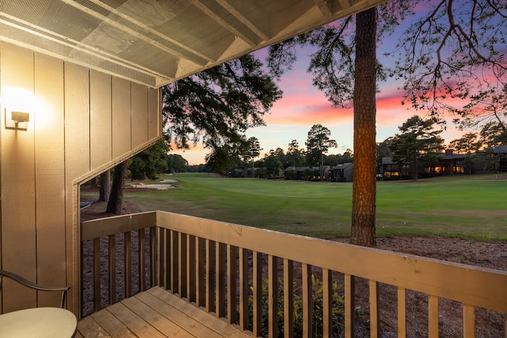 Stay Well On Five | Ground Floor Condo + Golf View - Pinehurst, NC