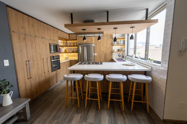 Modern 2br + Family Room | Heart Of La Condesa - Mexiko-Stadt