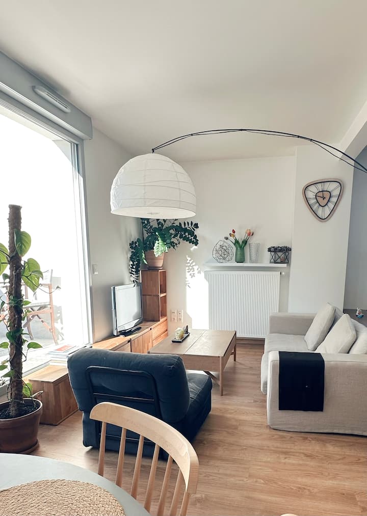 Appart Lumineux 2 Terrasses – Cité Du Vin & Quai - Bassens