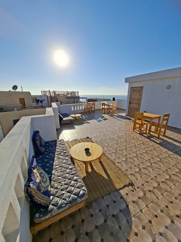 [6] Azul  House شقة مشرقة وأنيقة. - Imsouane