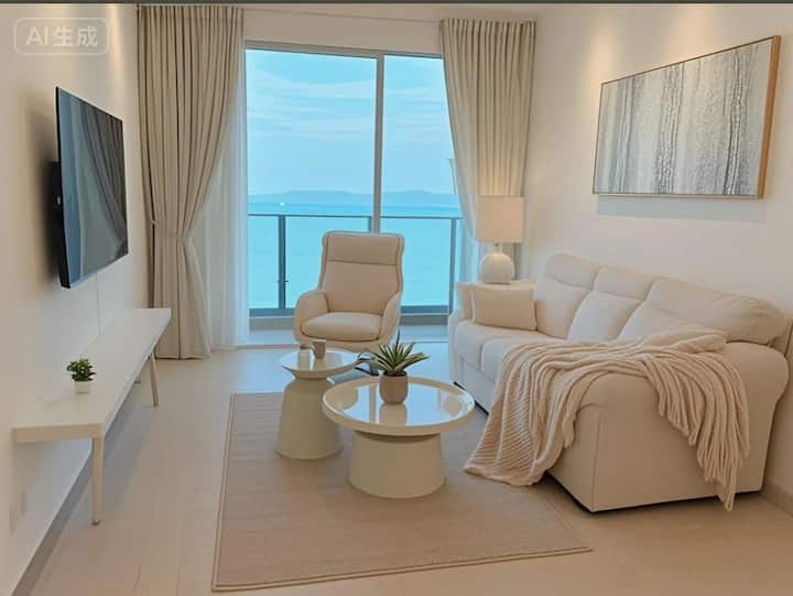 272/2br Netfix/seaviewsunrise Bathtub经典日出海景4-6pax - Malacca