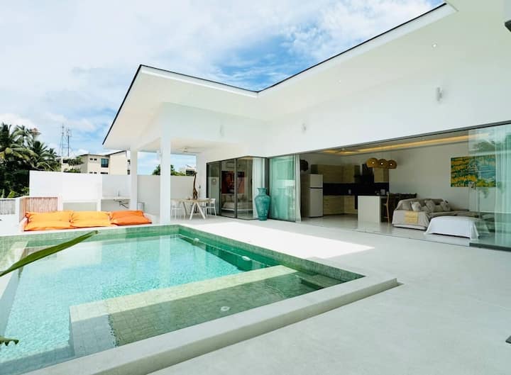 Maison 3 Chambres, à Pied Plage Et Commerces. - Koh Samui