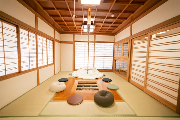 貸切10名まで｜囲炉裏のある平屋｜お子様￥3000割引あり｜morioka Base - Iwate