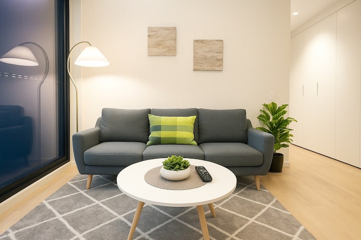 (E1) Convenient Location 1b1b Warmly Apartment - Melbourne