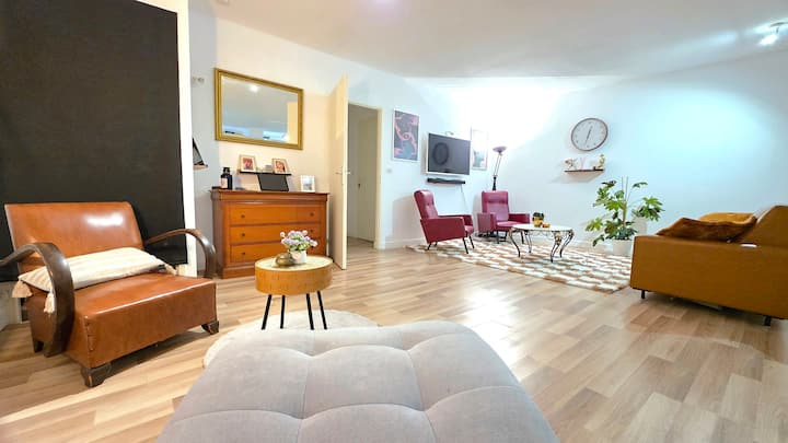 Le Cosyperpi -Grand Appartement 90m2-hyper Centre. - Perpignan