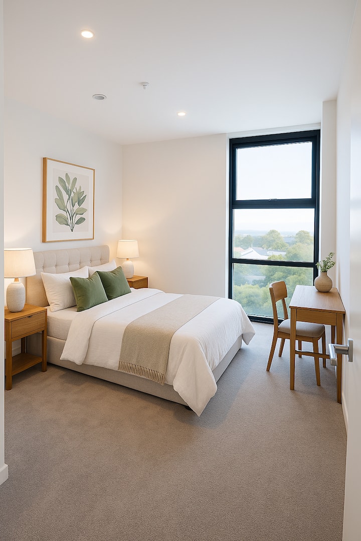 Free Parking@ Modern 2 Bedroom Apt For Family - Qudos Bank Arena