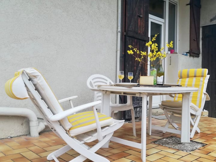 Maison Chaleureuse Au Cœur Du Jura :Terrasse & Bbq - Lons-le-Saunier