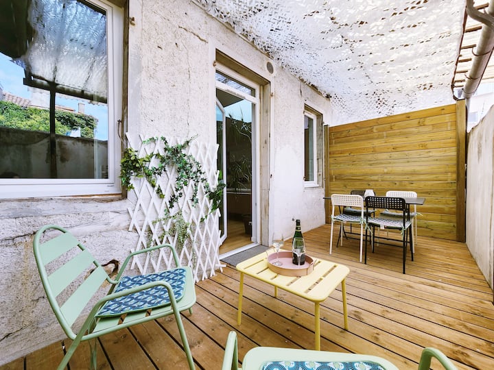 Polka - Rdc - Centre Ville - Terrasse - Auch