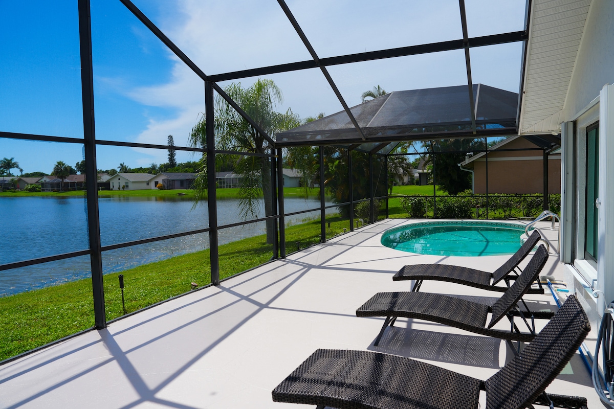 Lakefront 3BR Home with Pool & Spacious Lanai - Houses for Rent in ...