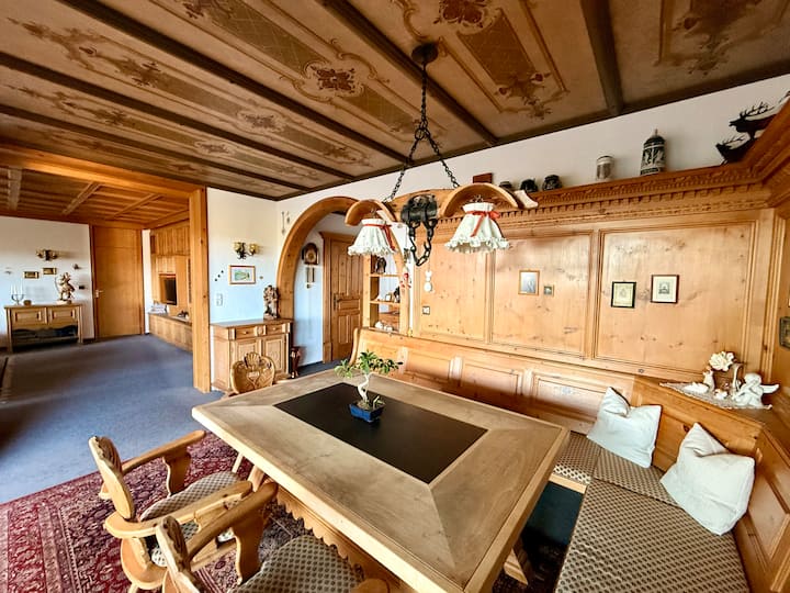 134m2 Wohnung Mit Allgäuer Bergpanorama + Terrasse - Nesselwang