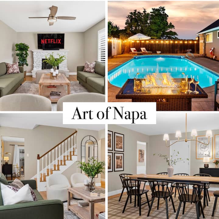 Art Of Napa - Charming, Resort-like W/ Pool! - 나파