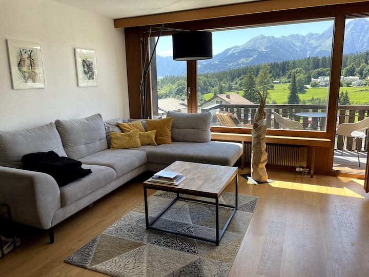 3-zi.-maisonette In Flims Mit Wunderbarer Aussicht - Flims