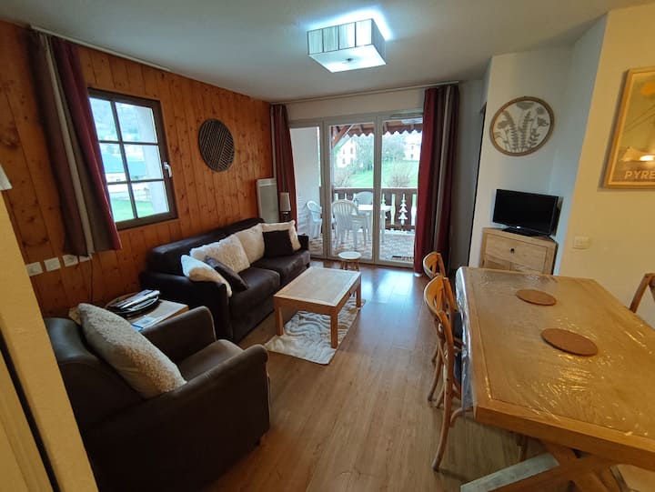 Appartement Meublé T3 Avec Terrasse Vue Montagne - Luz-Saint-Sauveur