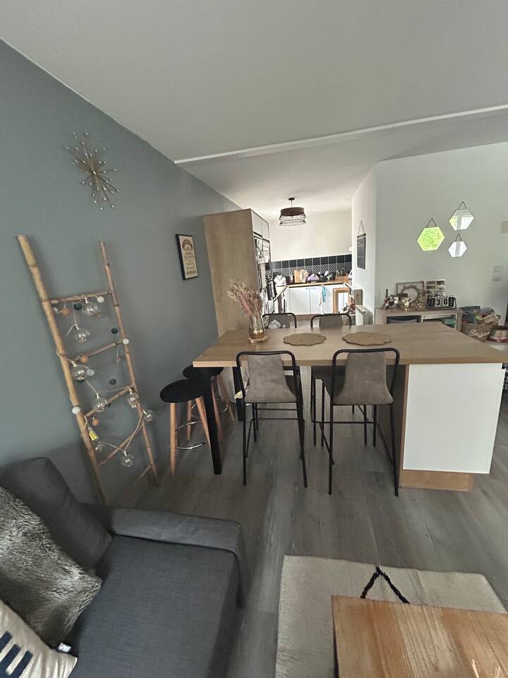 Grand T3 Calme 6 Pers - Proche Plage / Voie Rapide - Lorient