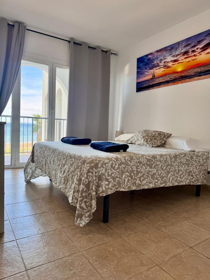 First Line Sea View Apt. Playa Den Bossa Beach - Ibiza