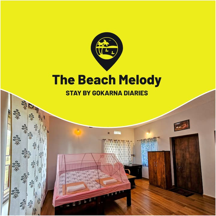 Deluxe Ac Triple Room At The Beach Melody Stay - Gokarna