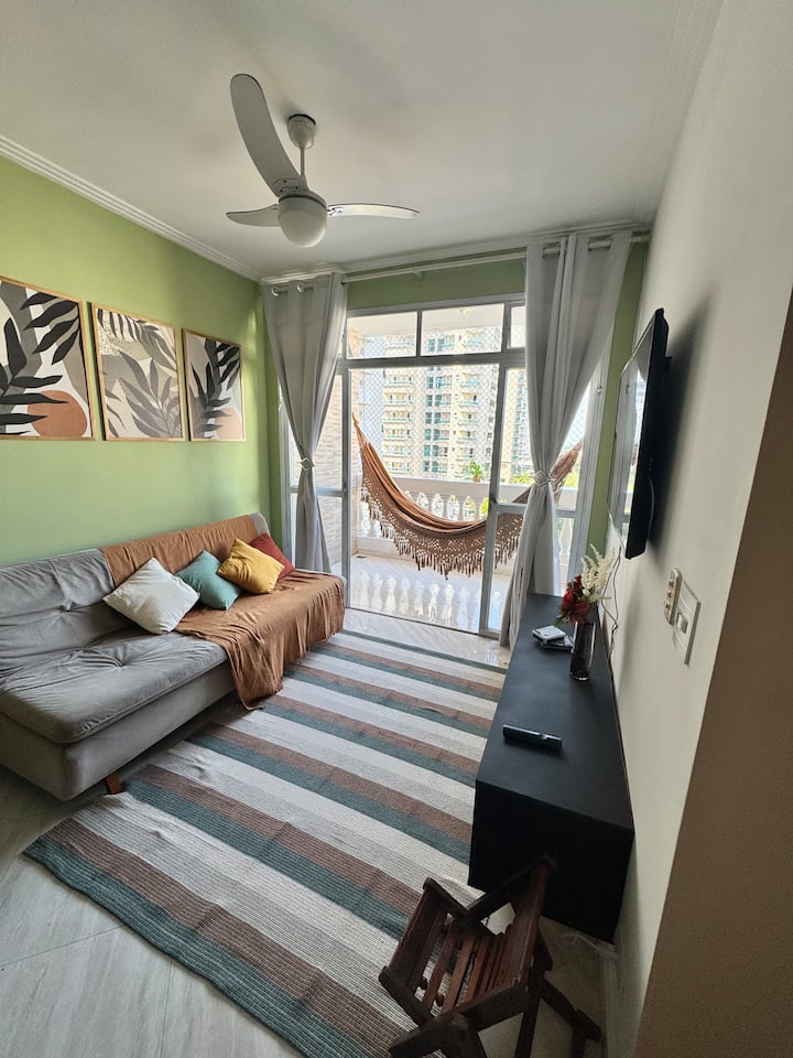 Apartamento Super Aconchegante, Perto De Tudo. - Guarujá