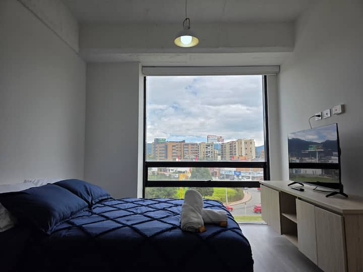 Espacioso Apartaestudio Con Vistas A Chia - Chía