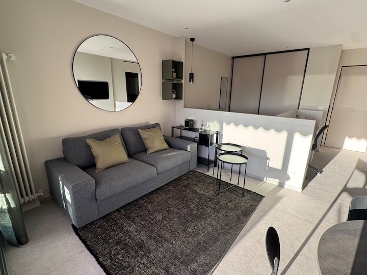 Dernier éTage Cœur Menton, Vue Mer Parking Privé - Menton