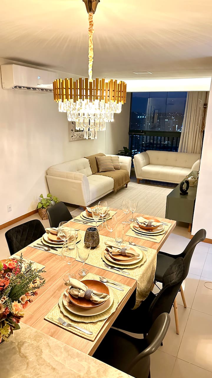 Lindo 3 Quartos, Climatizado E Com Vista Incrível - Vitoria