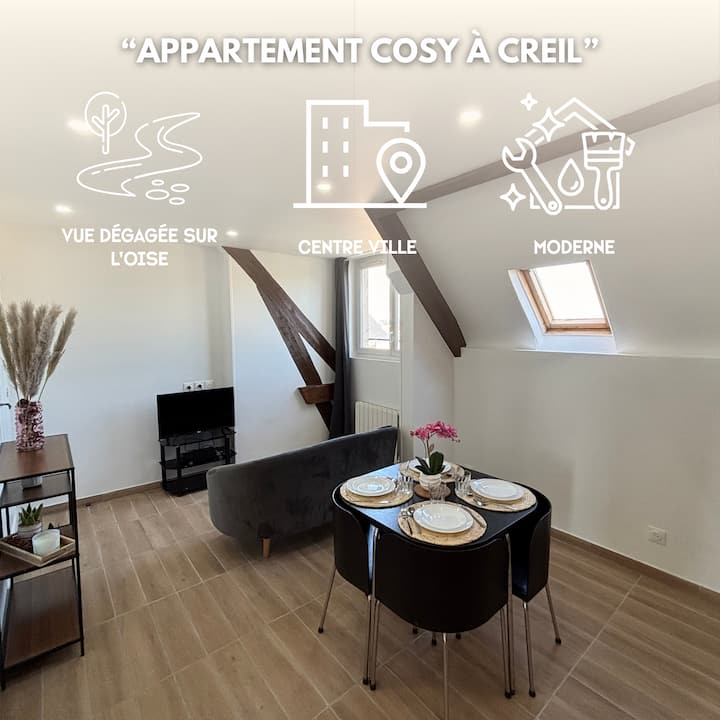 Chez Ali - T3 Central Et Calme - Creil