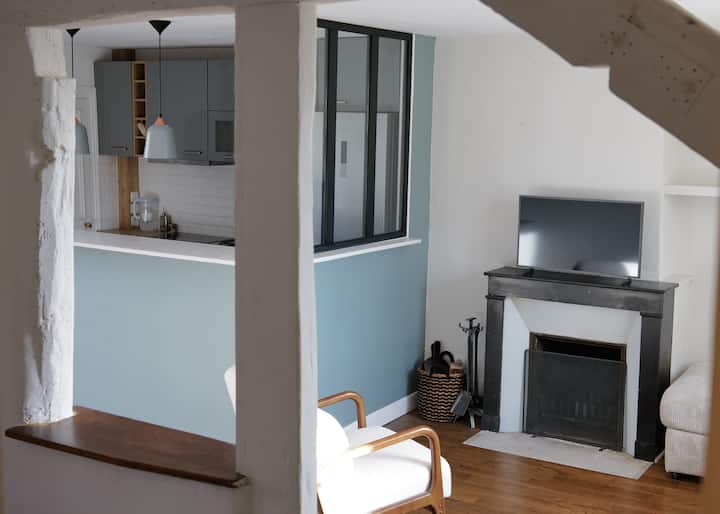 Cozy Duplex On The Seine, Easy Access To Paris - Cergy