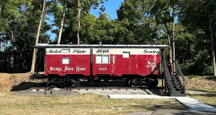 Experience A Rare Getaway, Stay In A Caboose! - Yellow Springs, OH