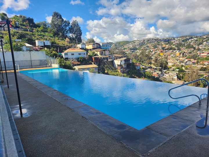 Maravilloso Departamento Con Vista Al Mar - Valparaíso
