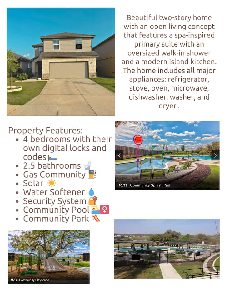 Casa De Tovar (4br Home Near Sea World/six Flags) - San Antonio, TX