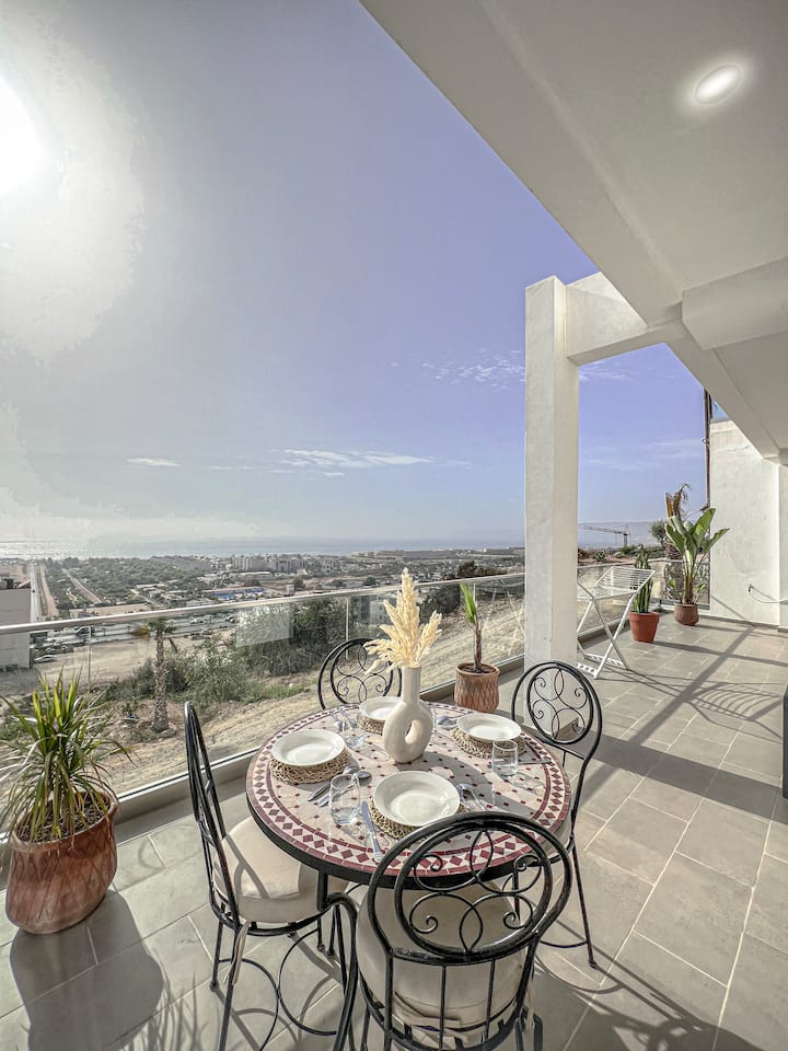 Appartement Luxe Avec Balcon Privé O’miramar - Taghazout