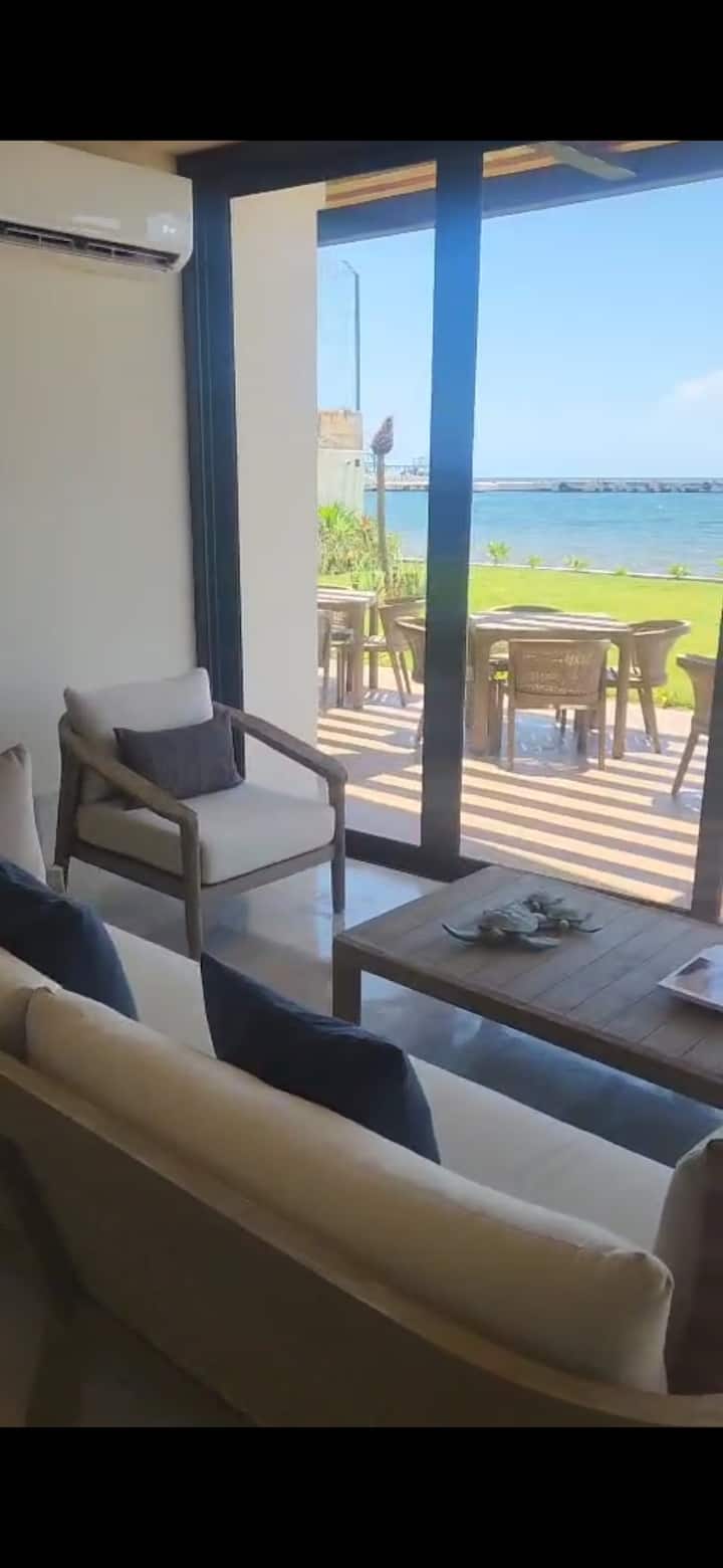 Increible Depa Beachfront - Puerto Morelos