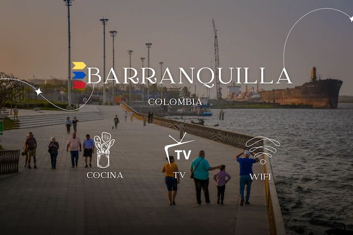 Aparta Estudio+ac+kitchen+wfi+laundry@barranquilla - Barranquilla