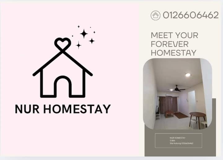 Nur Homestay (Rumah Pangsa Aras 3, Tiada Lift) - Batu Pahat