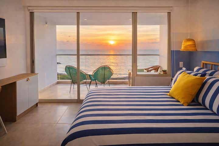 Lujoso Apto Vista Mar Cartagena - 5 Min Aeropuerto - Cartagena