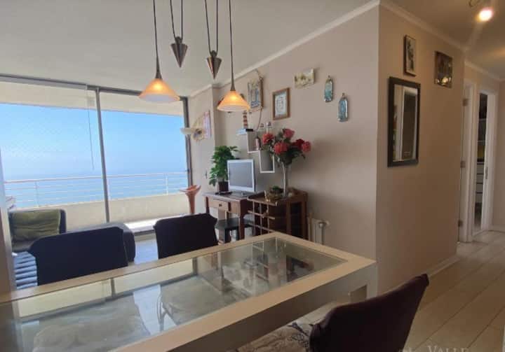 Concon, Depto Full Vista-valparaiso - Concón