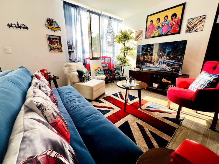 The Beatles Apartment In Historic Center/ Modern - Puebla