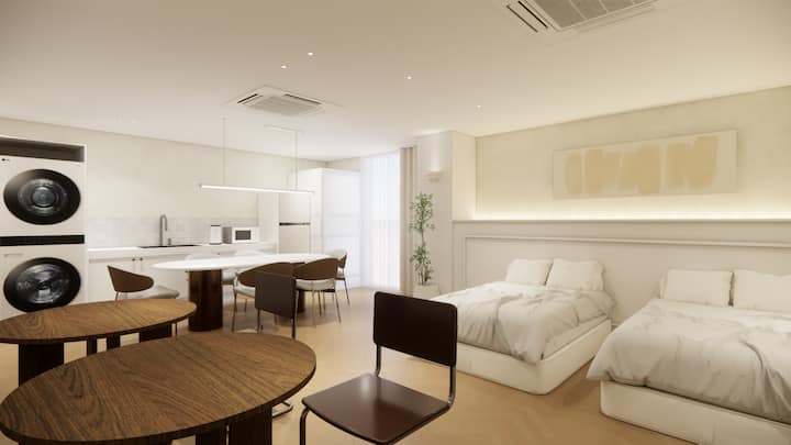 [The Villa 23-verona]8인/장박할인/가족여행/7박픽업/시청역5초/명동8분 - Myeong-dong