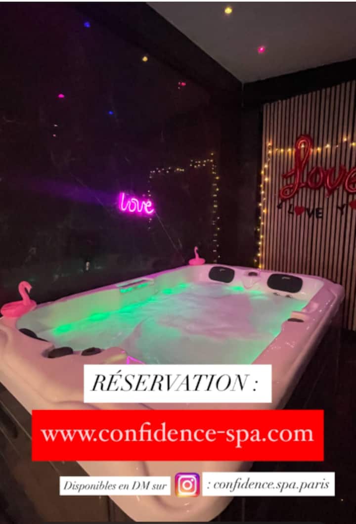 Spa Privé Unique à 12 Min à Pied Du Métro - Bobigny